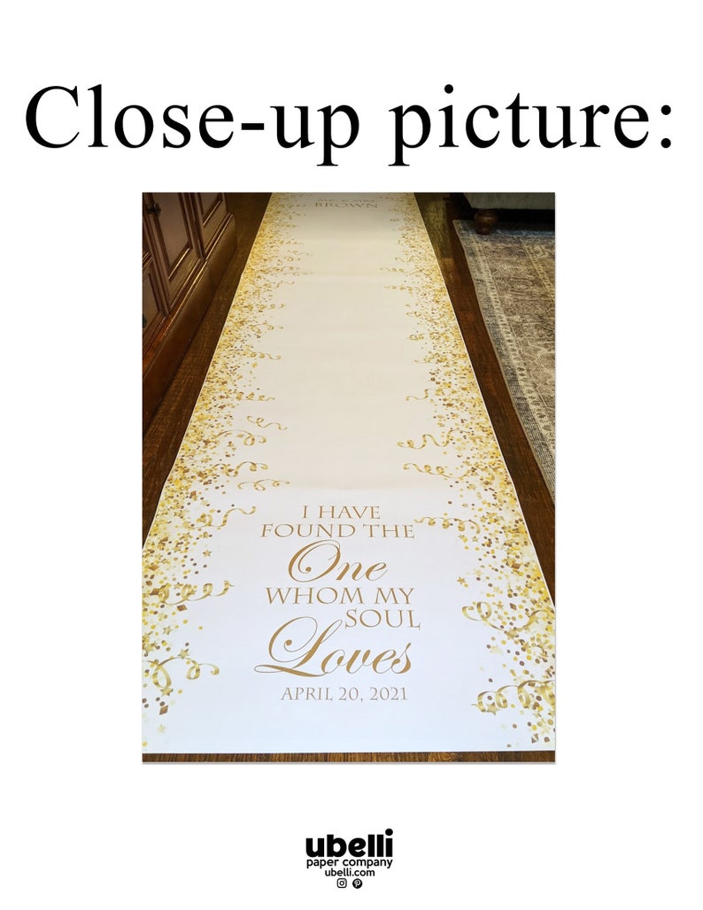 Gold Aisle Runner Custom Aisle Runner Aisle Runner Gold - Etsy