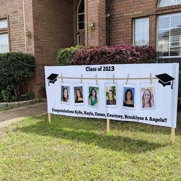 Graduation Yard Mockup - Etsy