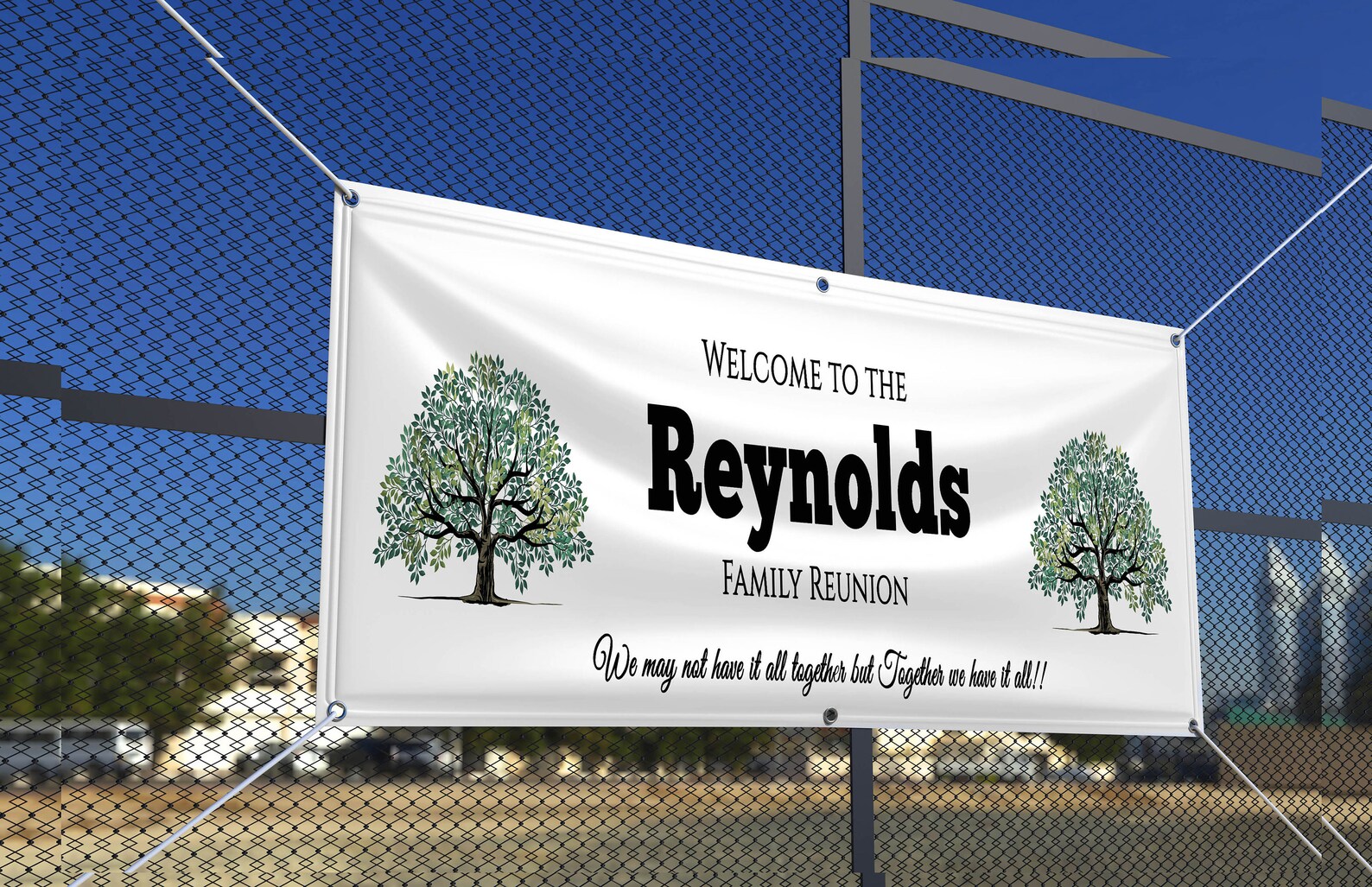 Family Reunion Banner: Personalized Party Decor - Etsy