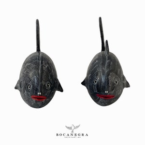 Clay Pottery Art by Juana Gomez Workshop, Decorative Fish, Clay Figure ...