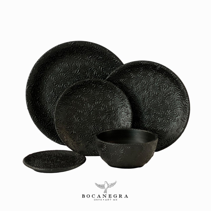 Mexican Pottery Dinnerware Set - Etsy