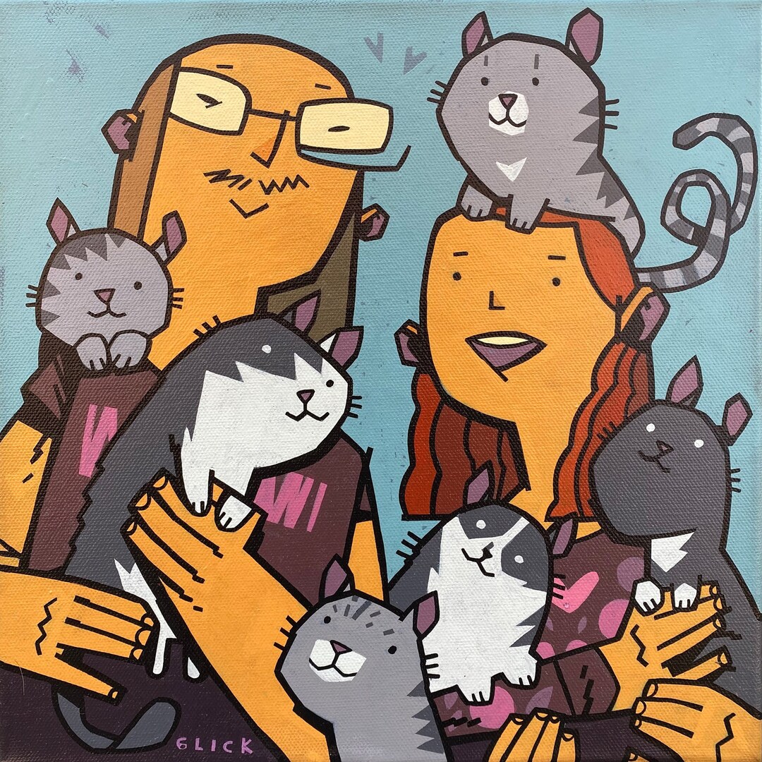 Custom People Portrait / Painting - Etsy