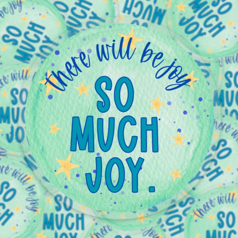 So Much Joy Sticker - Etsy