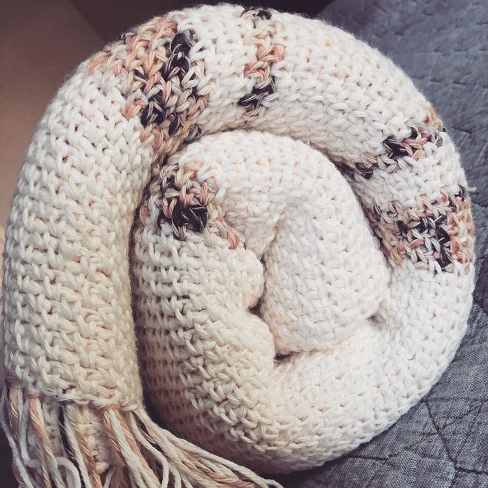 Cottage Core Throw Blanket. Bohemian Throw Blanket 62 X 48 | Etsy