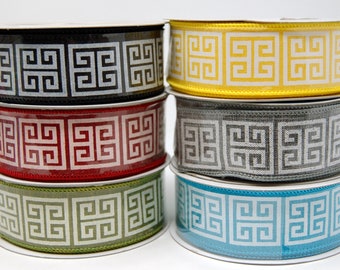 Greek Key Ribbon | Etsy
