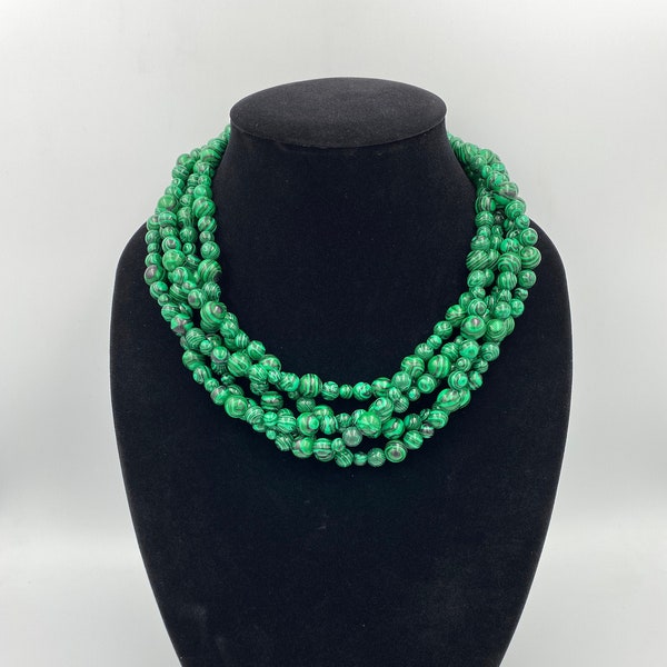 Green Necklace - Etsy