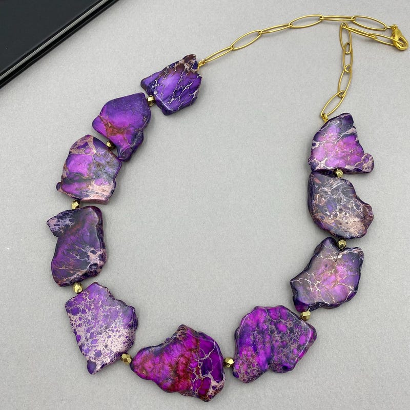 Purple Jasper - Etsy