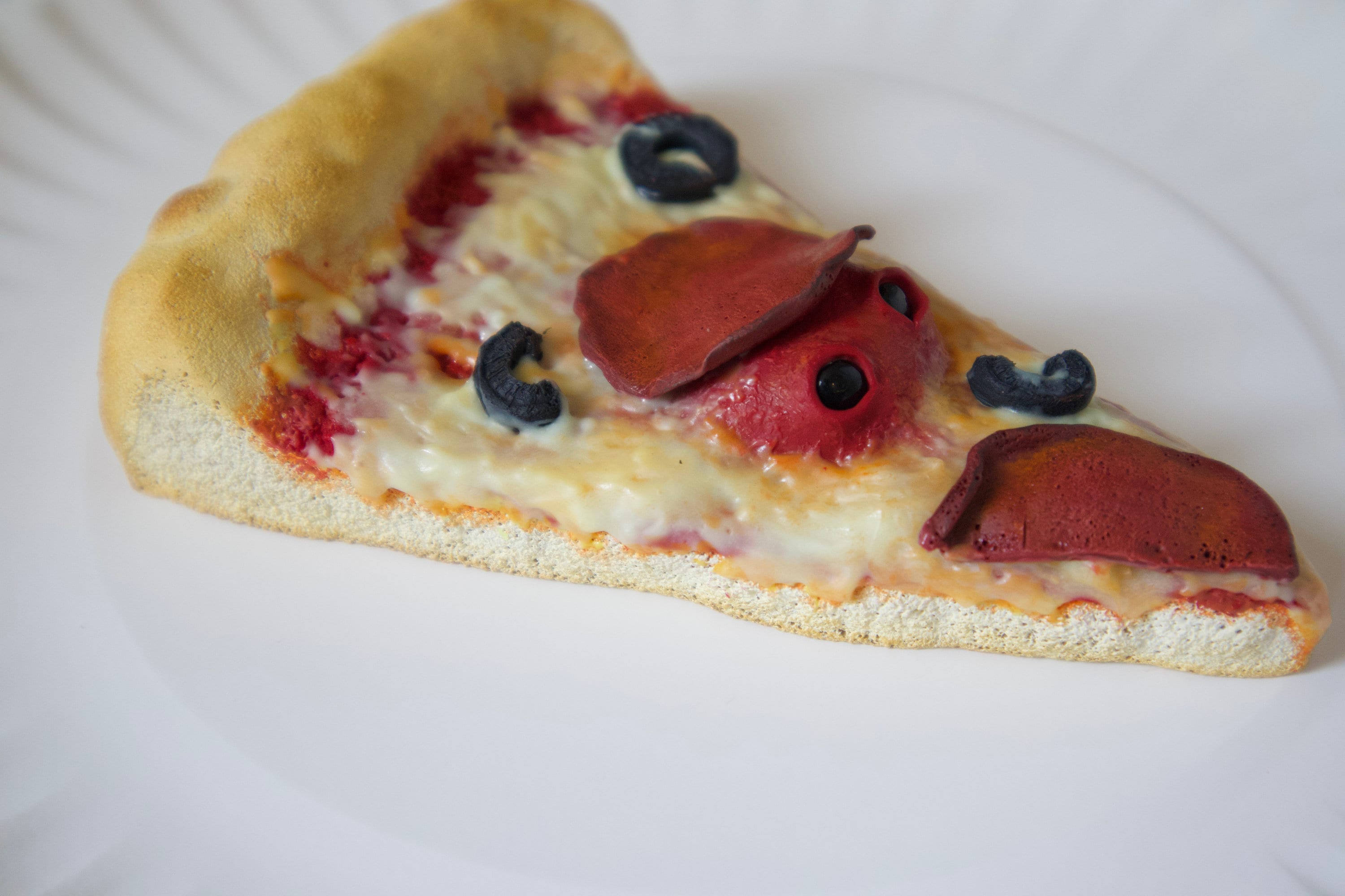 Polymer Clay Pizza Creature Sculpture - Etsy