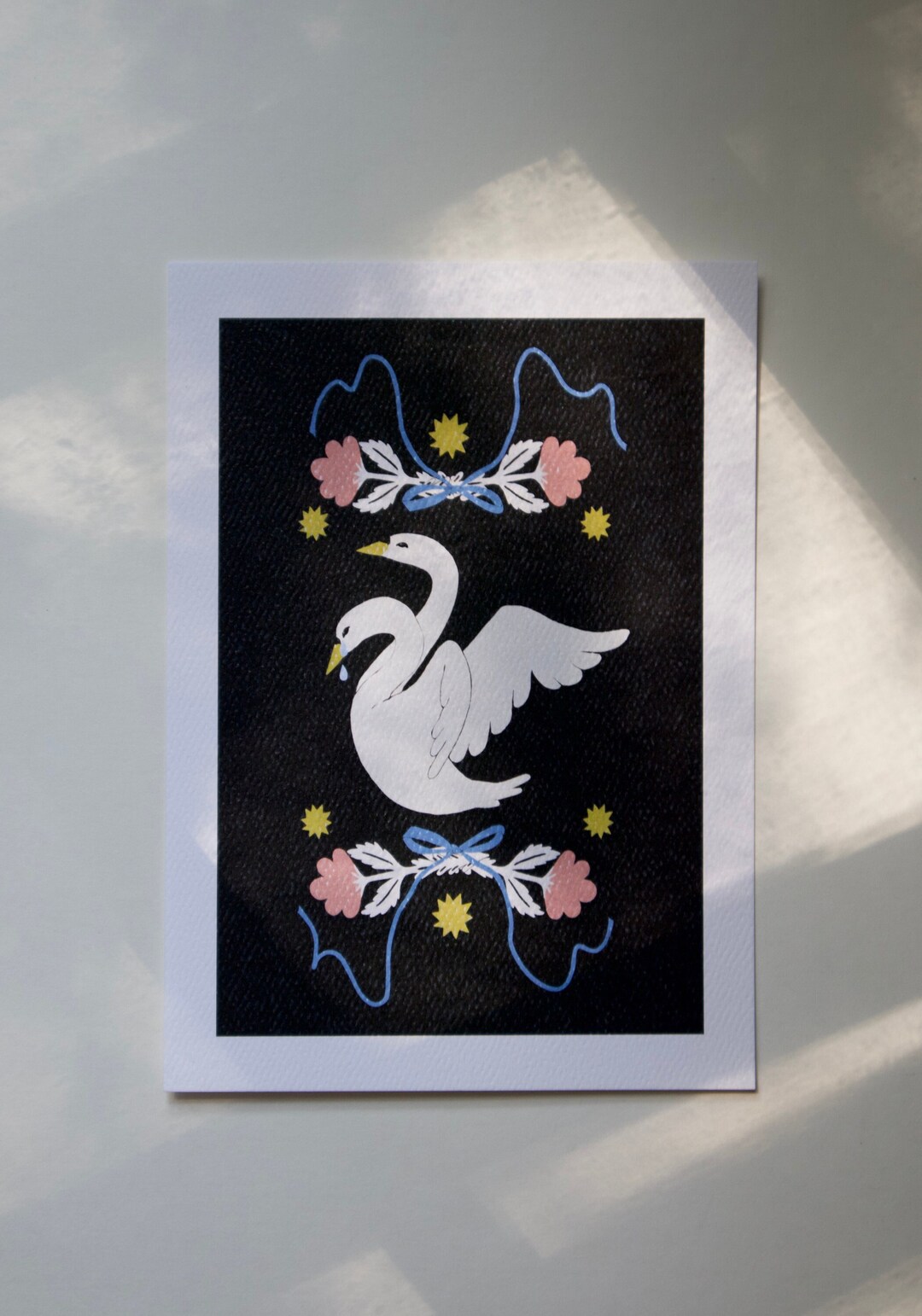 Tears of the Two-headed Swan 5x7 Art Print - Etsy