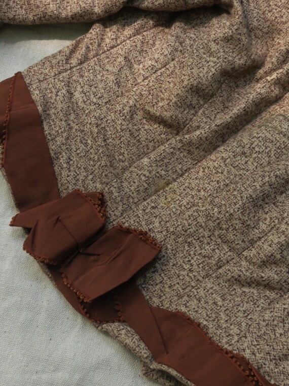 Antique late 1800s wool bodice jacket - Gem
