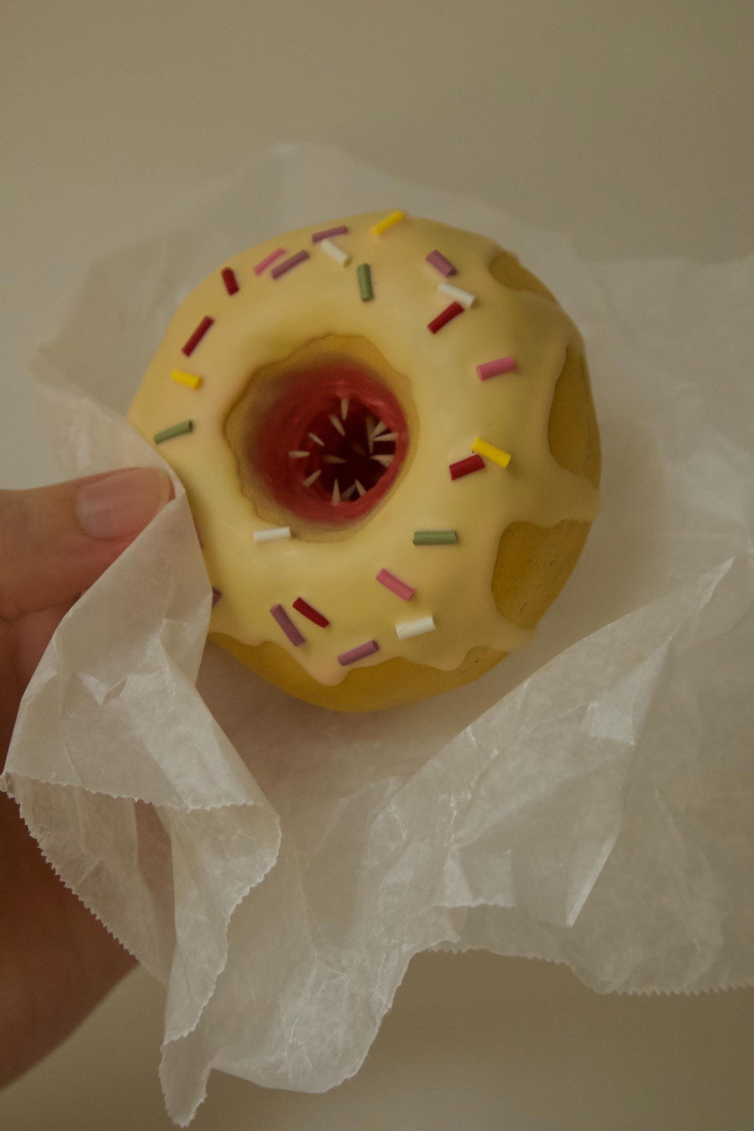 Polymer Clay Donut Creature Sculpture - Etsy