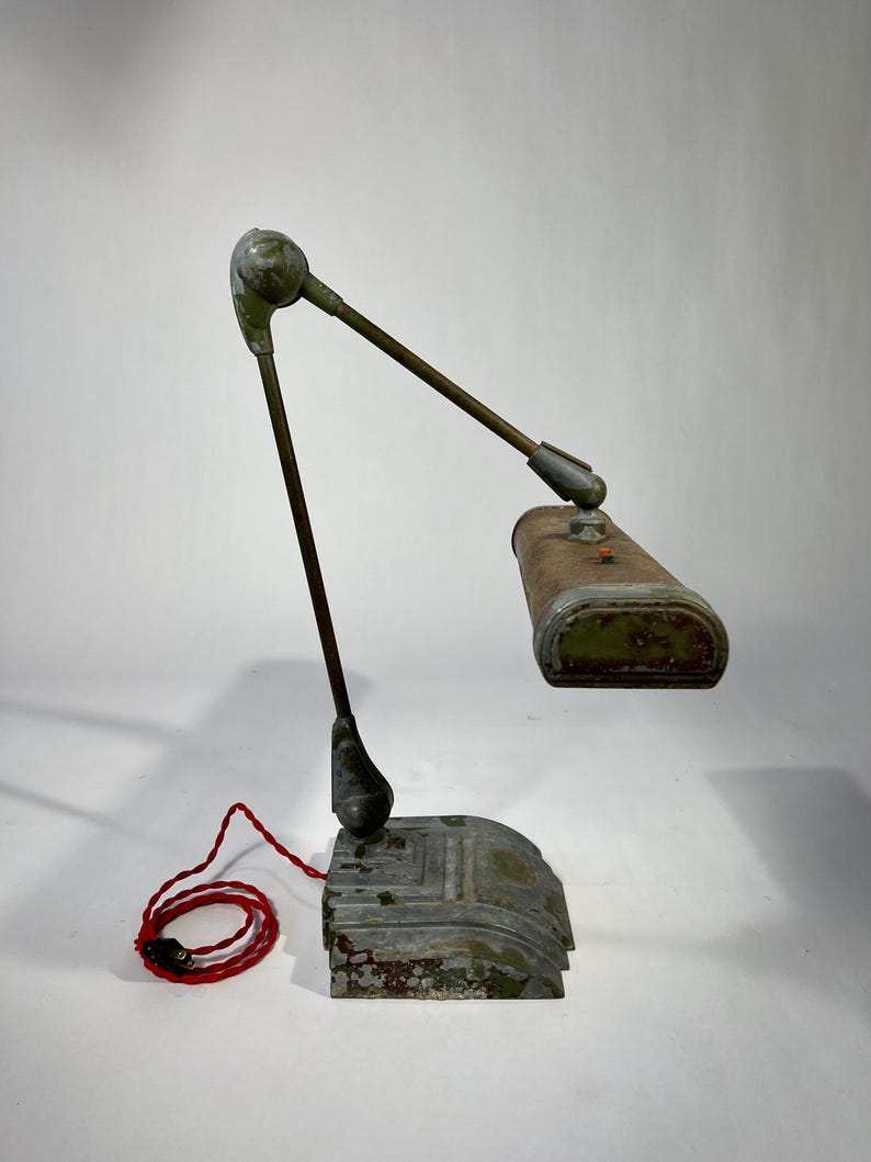 1940s Vintage Mid Century Modern Industrial Flexo Articulated Desk Task ...