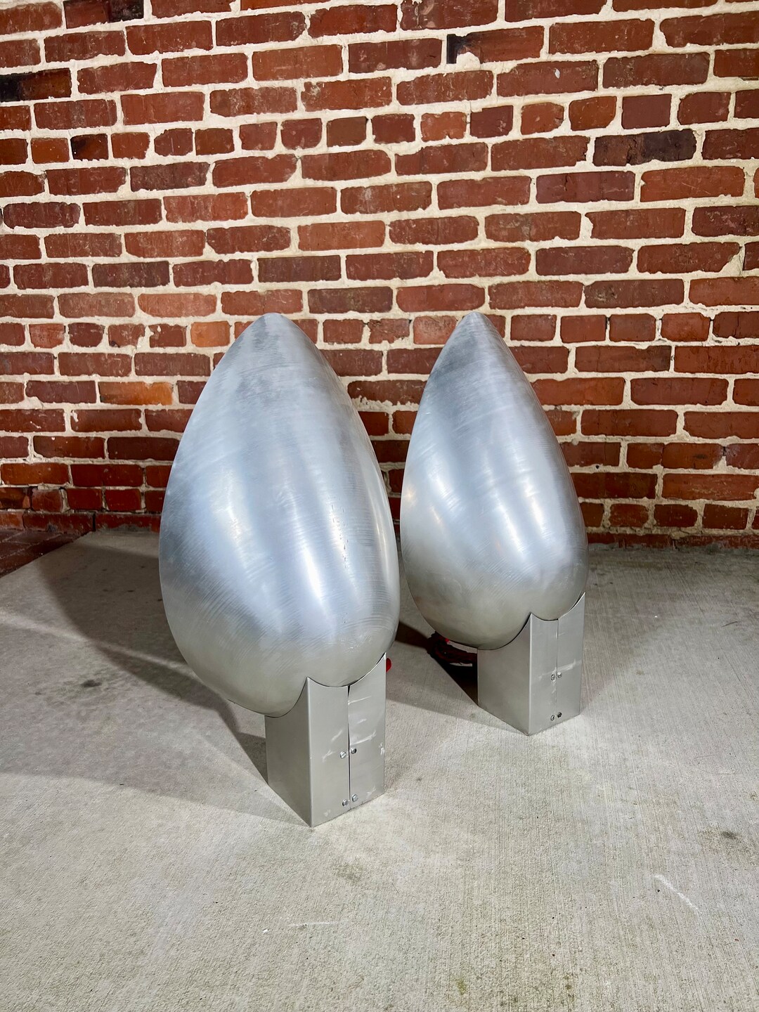 1960s Vintage Industrial Modern Table Sconce Lamps a Pair - Etsy