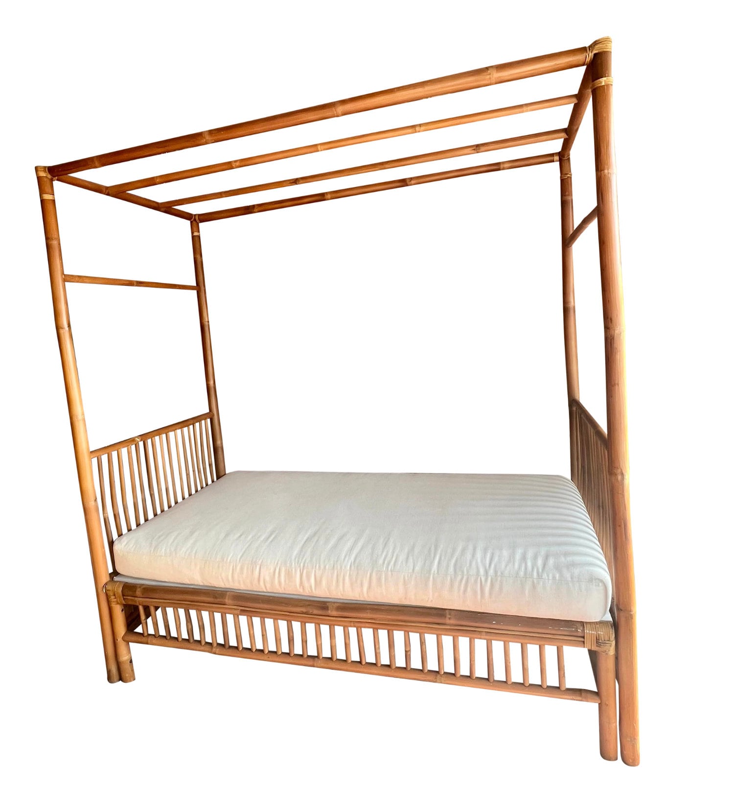 Bamboo daybed with canopy store