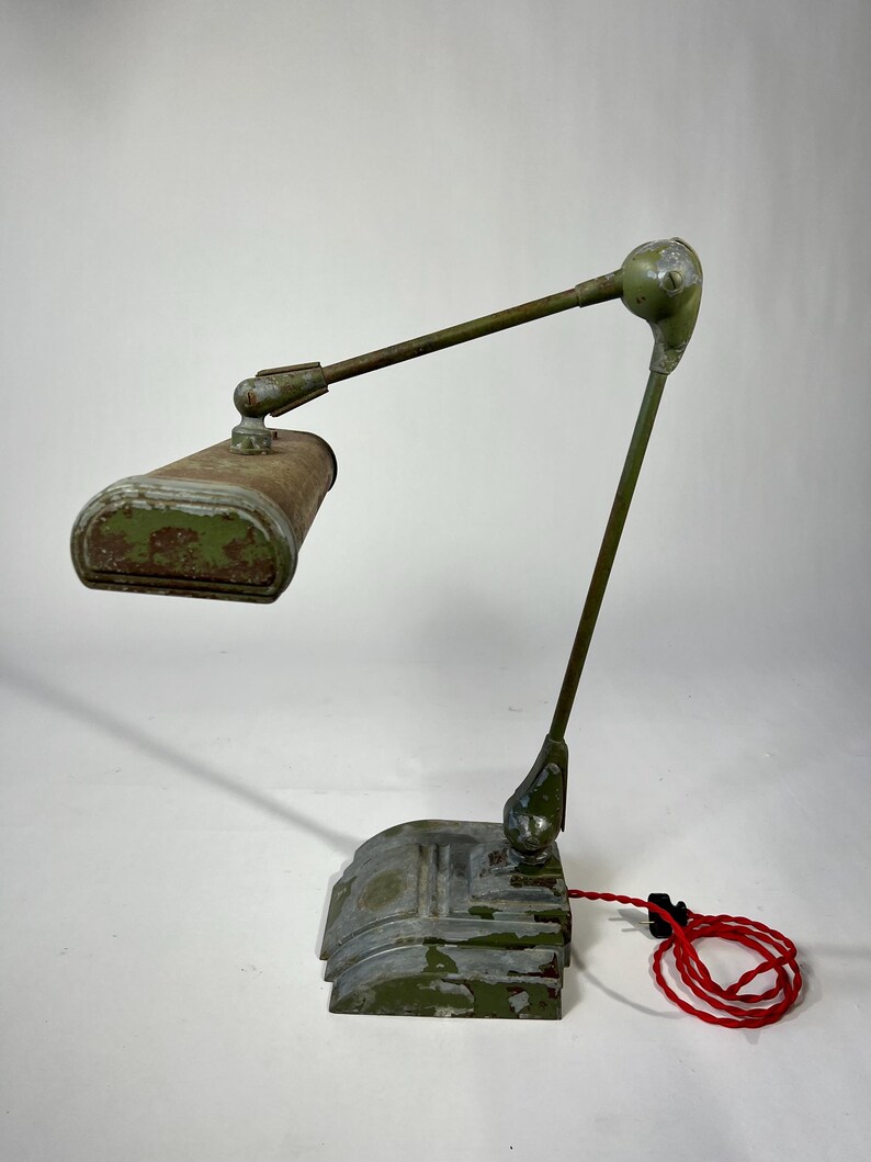 1940s Vintage Mid Century Modern Industrial Flexo Articulated Desk Task ...