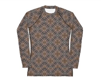 Leopard Rash Guard - Etsy