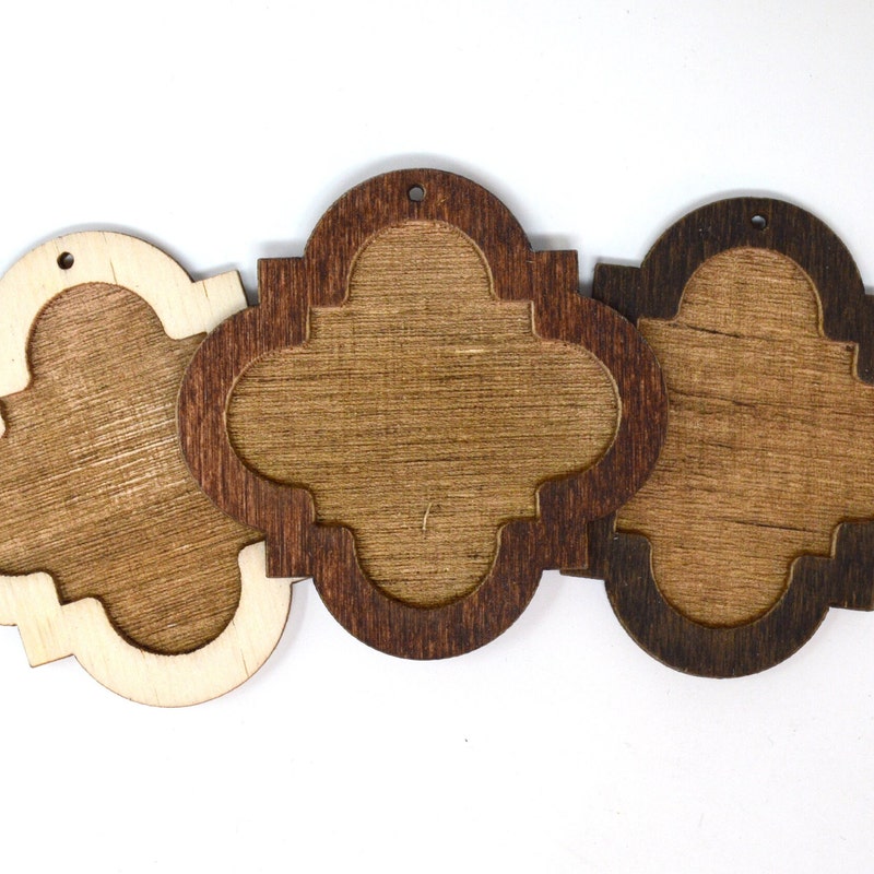 Quatrefoil Earrings - Etsy