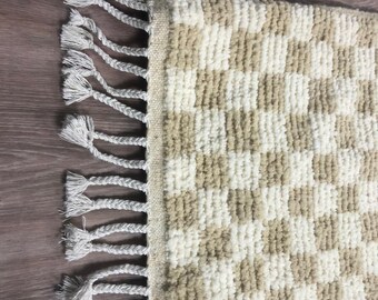 Moroccan Checkered Rug | Etsy