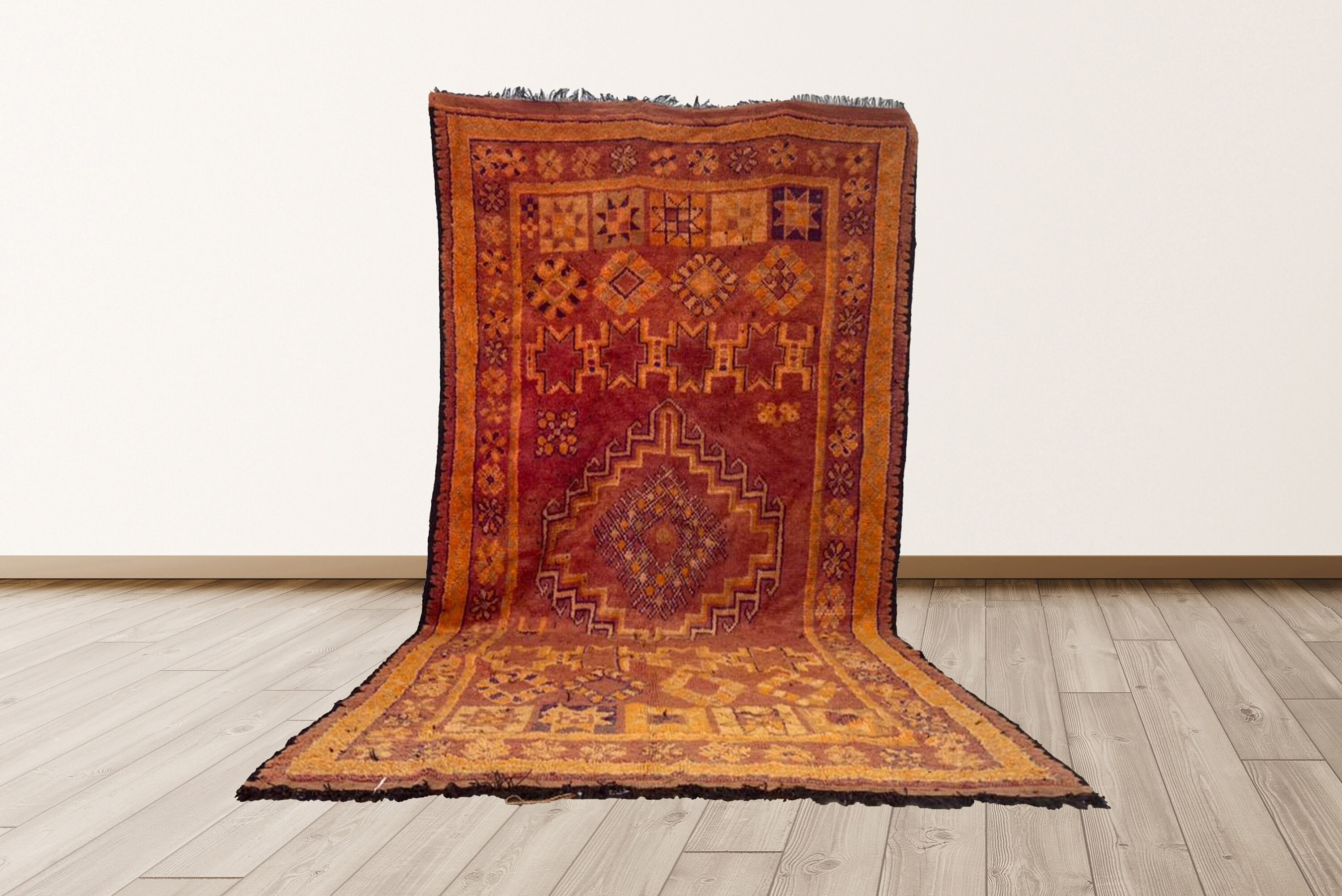 6x12 Feet Boho Area Rug Living Room Area Rug Wool Morrocan | Etsy