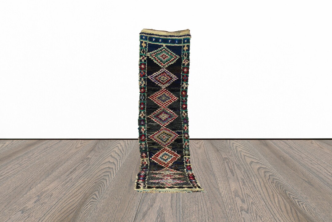 Narrow Runner Rugs, 2x10 Feet Vintage Runner Rug, Tribal Runner Rug ...