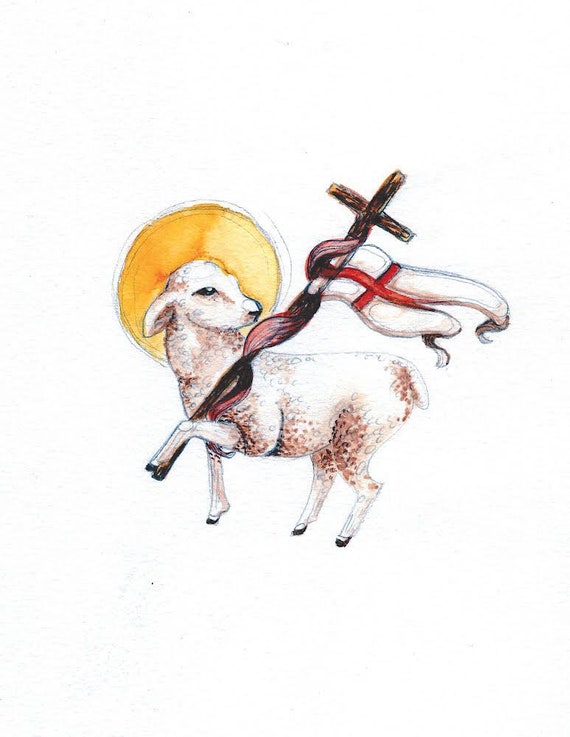 Agnus Dei Symbol Screensaver