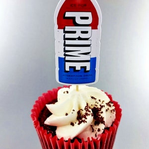 Prime Drink Personalised Cake Topper free 1st Class Post - Etsy