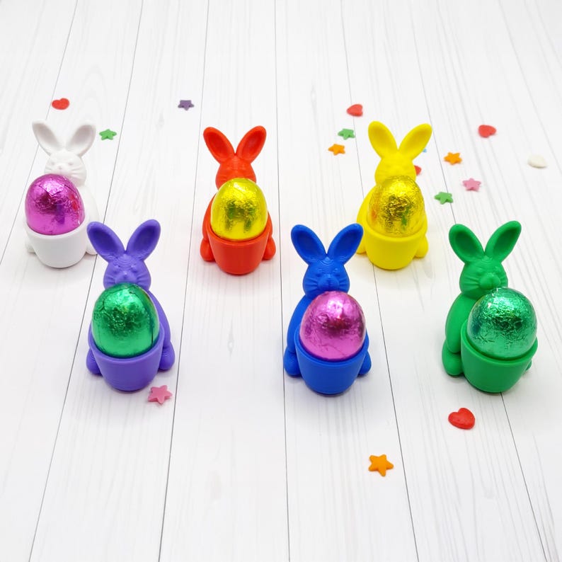 World's Smallest Easter Eggs + Mini Bunny Egg Cups - Etsy UK