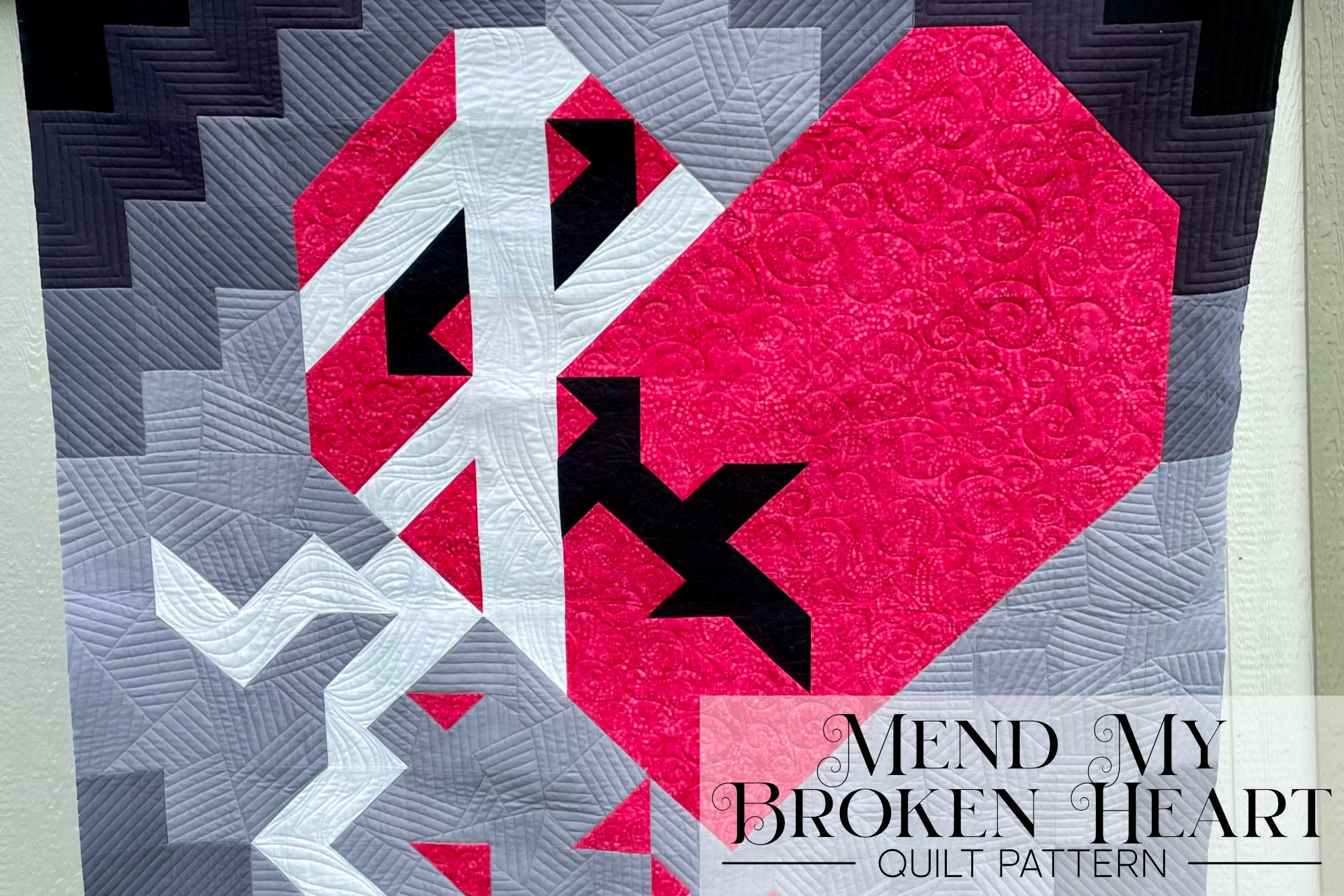 Mend My Broken Heart Quilt Pattern PDF - Etsy