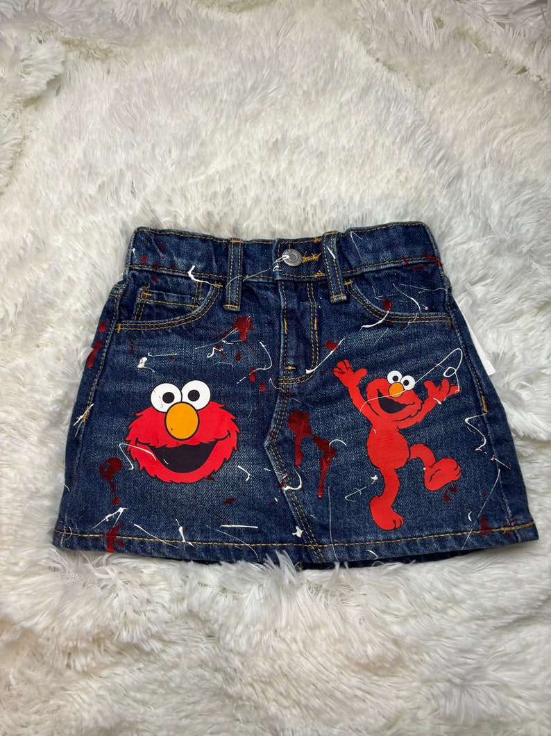 Elmo Sesame Street Outfit, Elmo Matching Shirts, First Birthday Outfit ...
