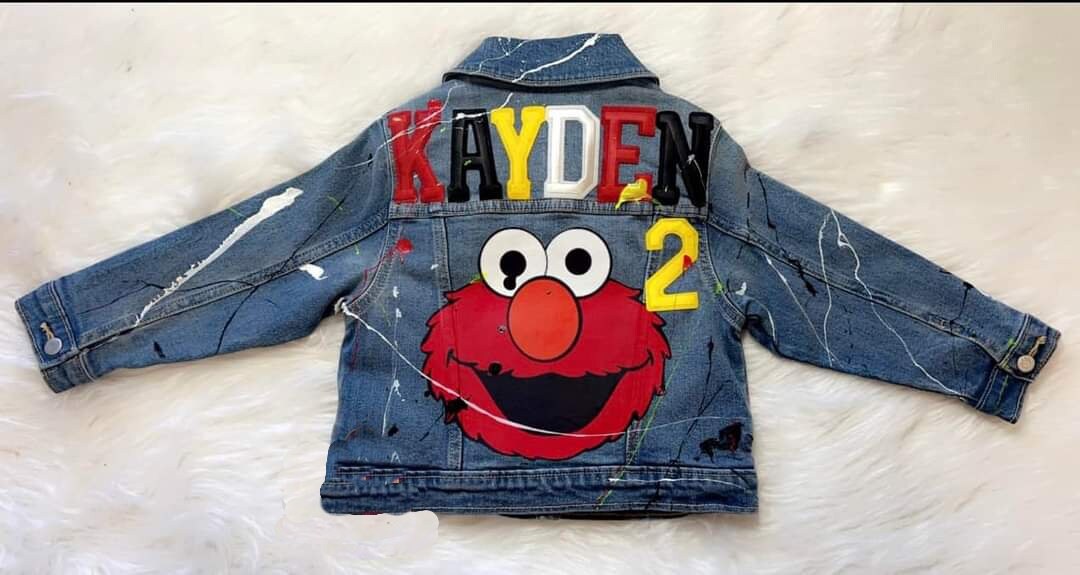 Elmo Sesame Street Jacket, Custom Elmo Jacket Elmo Matching Shirts ...