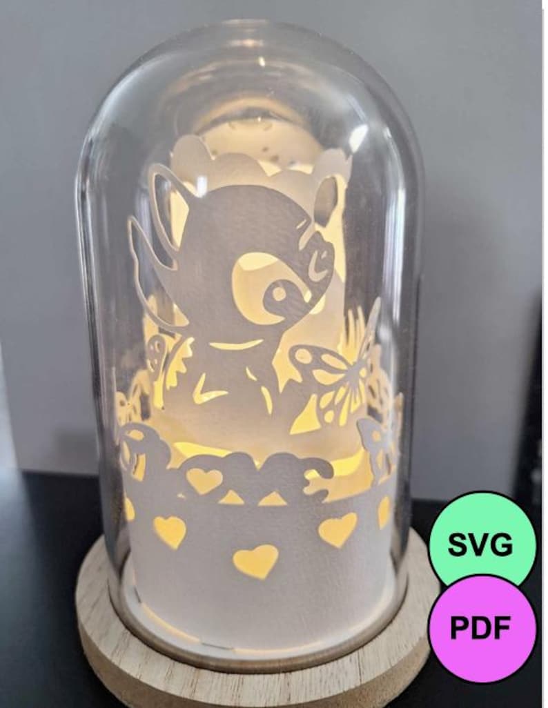 Stitch Night Light - Etsy