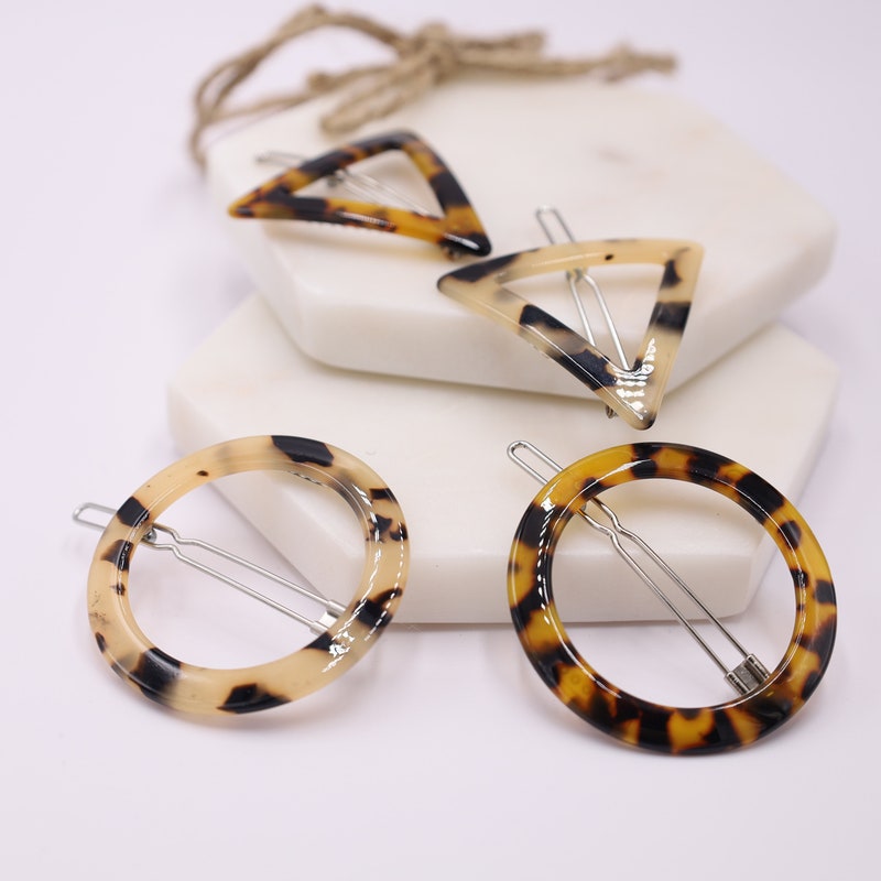 Tortoise Hair Clip - Etsy