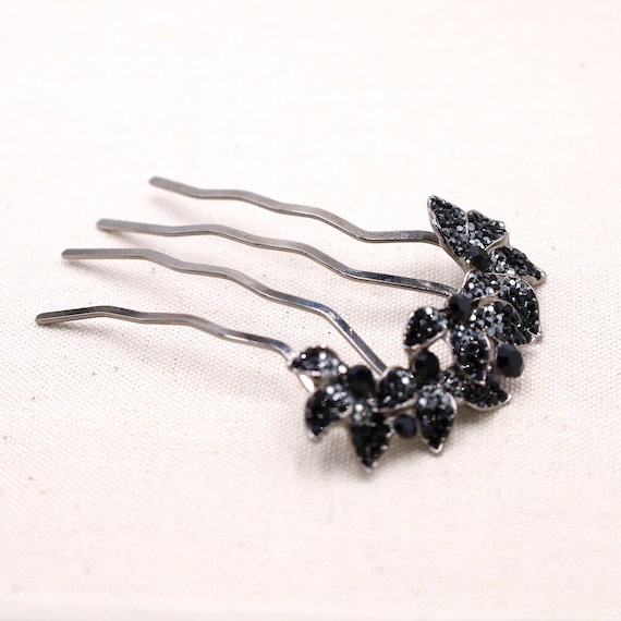 Mother of the Bride Hair Piece Gift From Bride Black Wedding - Etsy