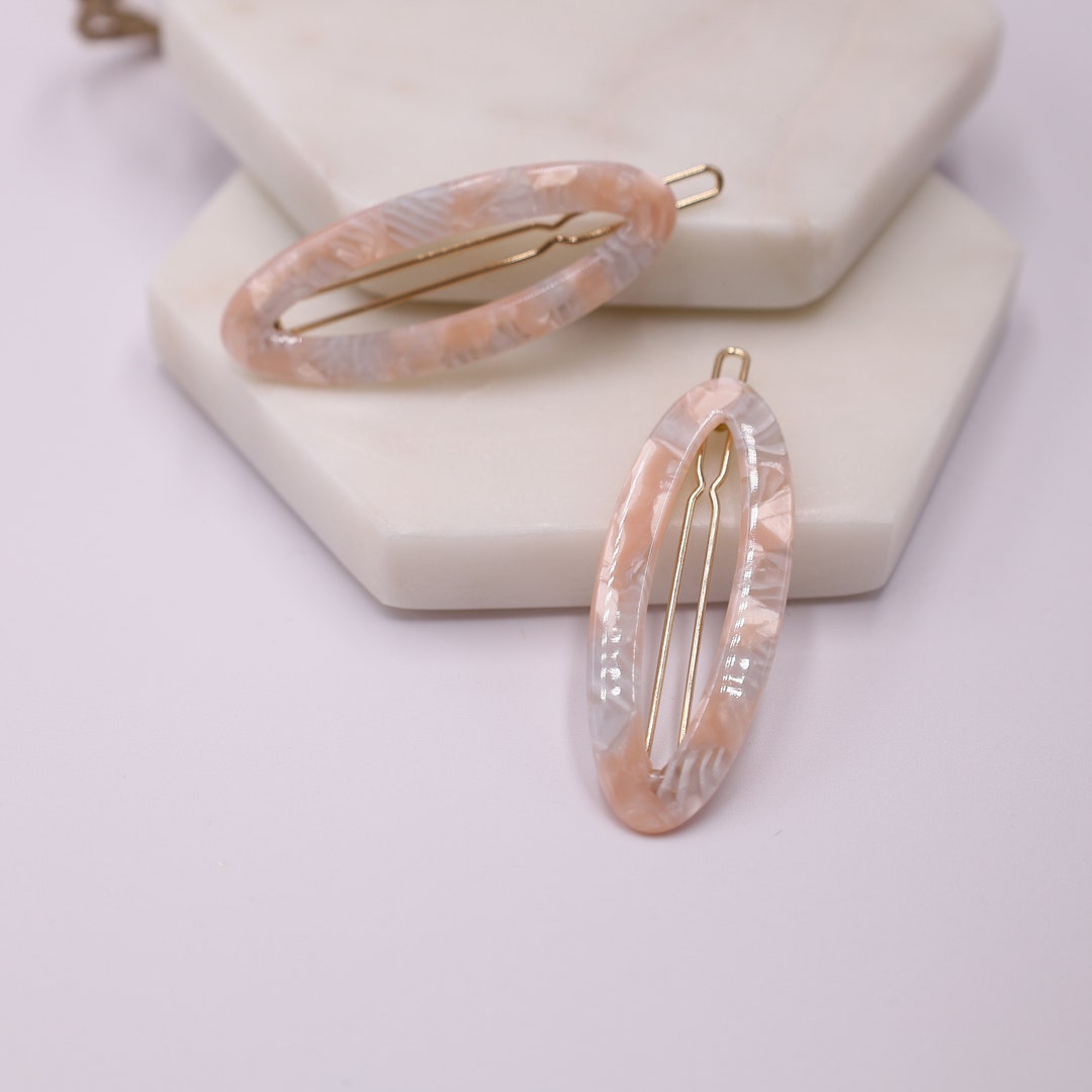 Tortoise Shell Hair Clips, Tortoise Hair Clip, Acetate Shell Hair Pins ...