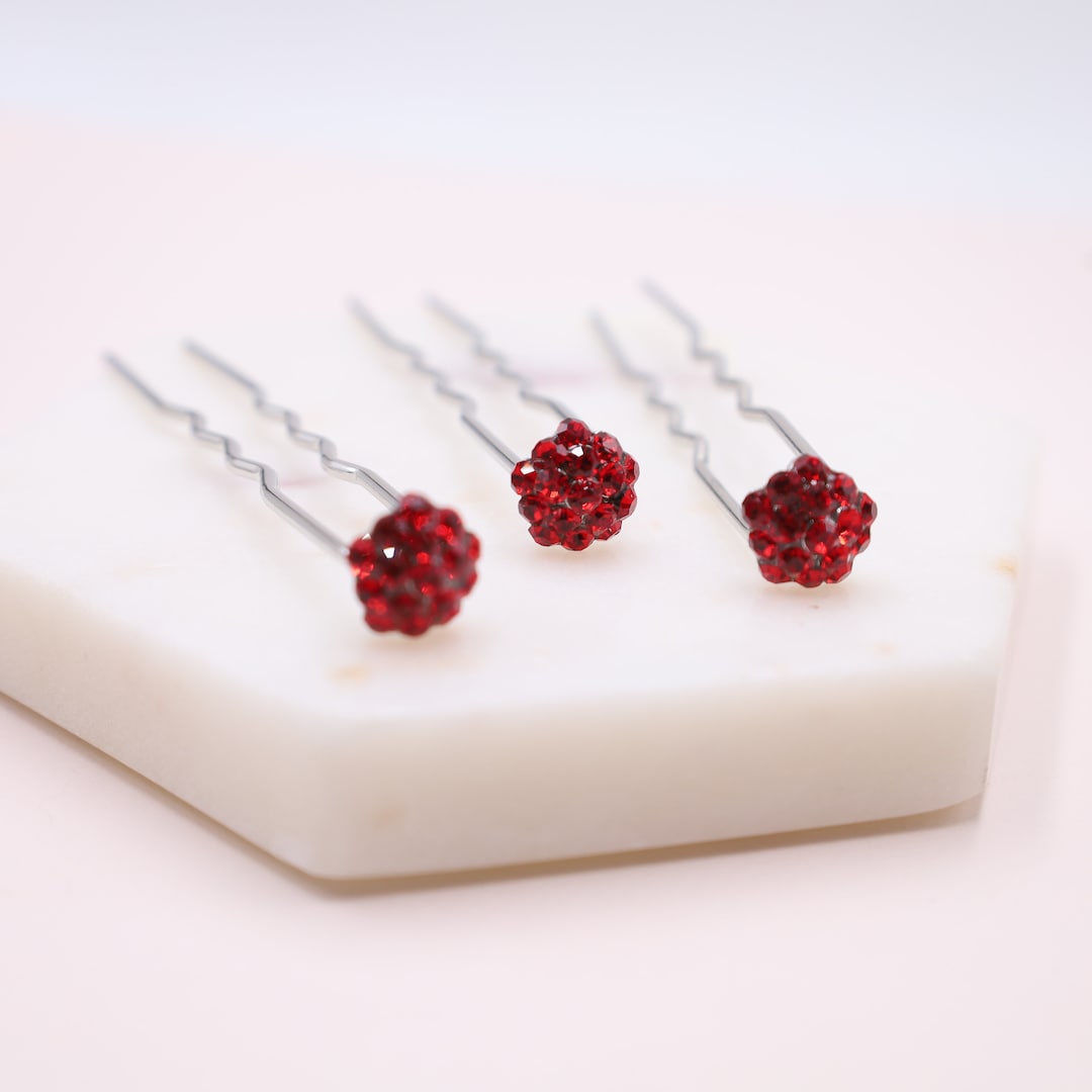 Red Hair Accessories Set Red Hair Stick Set Gift for Women Red Hair ...