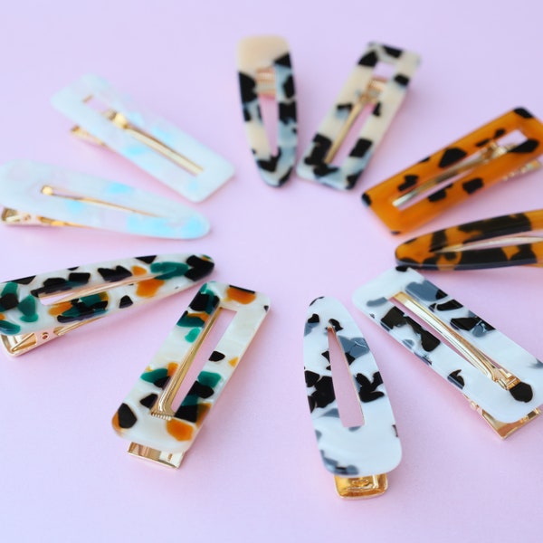 Tortoise Shell Clip - Etsy