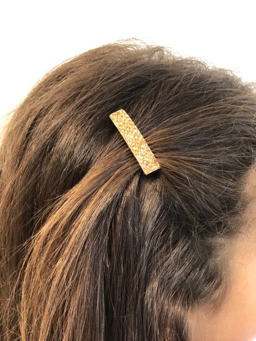 Sparkly Rhinestone Hair Clips for Fine Thin Hair, Magnetic Barrettes ...