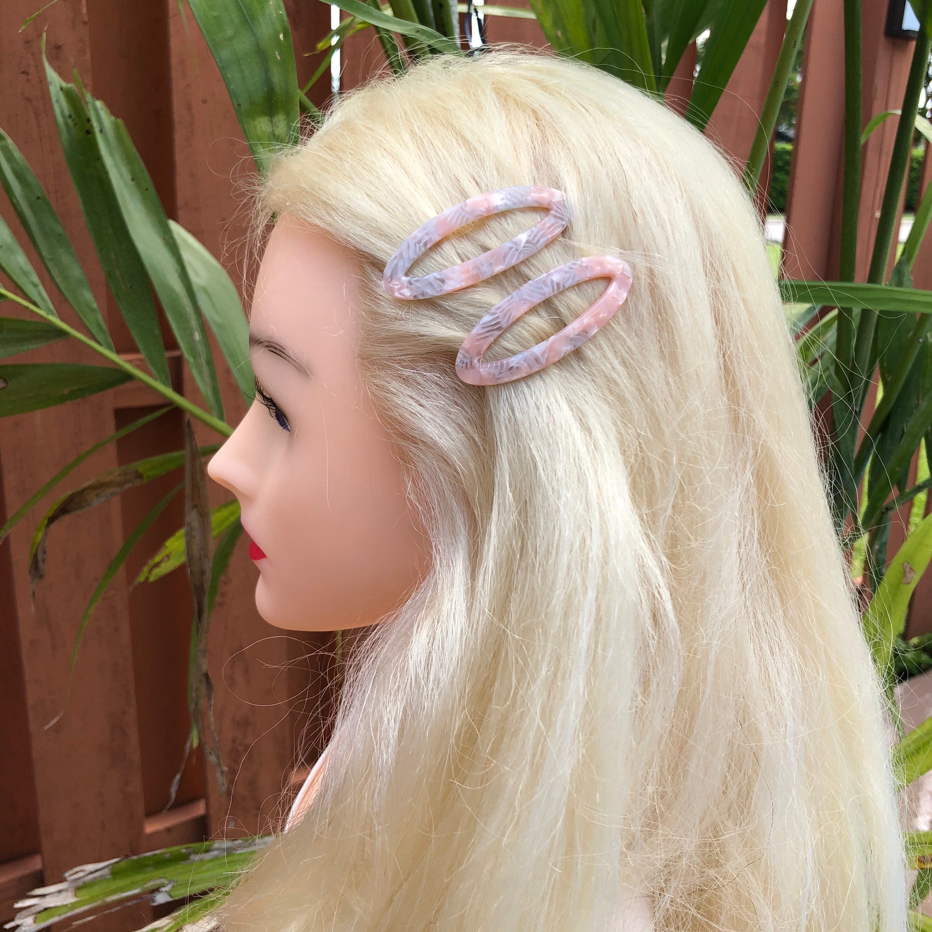 Resin Barrettes Resin Hair Clips Women Tortoise Barrette - Etsy