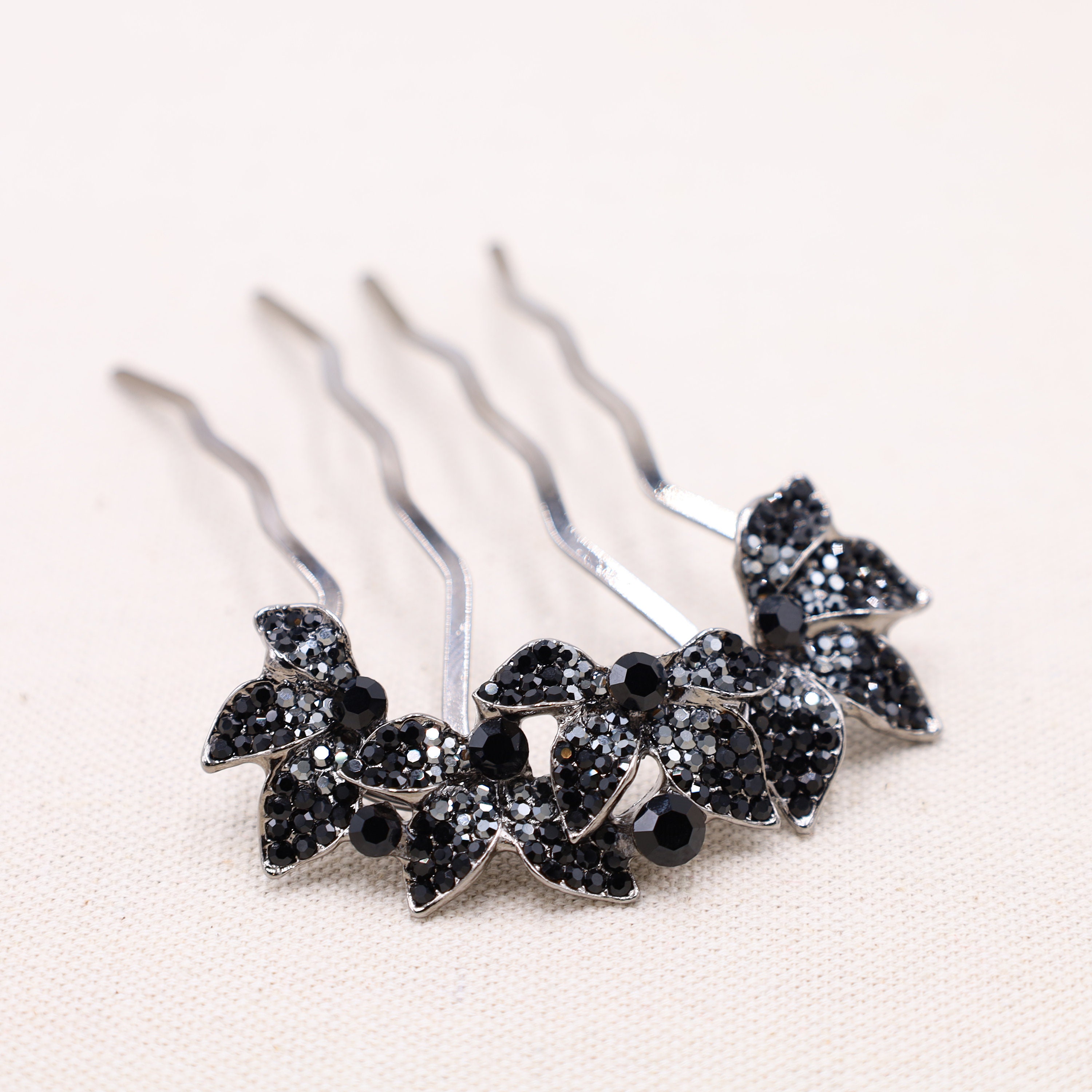 Mother of the Bride Hair Piece Gift From Bride Black Wedding - Etsy