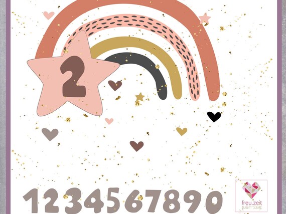 Plotterdatei SVG.DXF Rainbow Love No. 6 Regenbogen | Etsy
