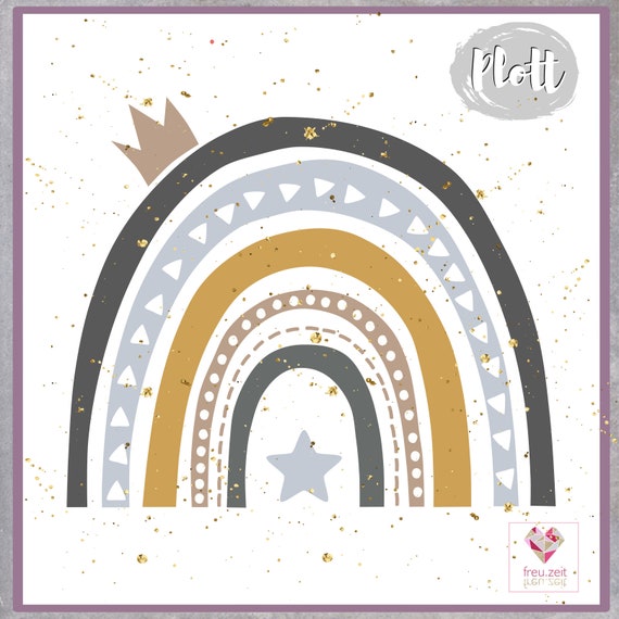 Plotter File Rainbow Love No. 9 SVG. DXF - Etsy