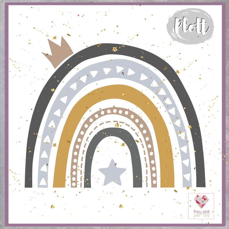 Plotter File Rainbow Love No. 9 SVG. DXF - Etsy