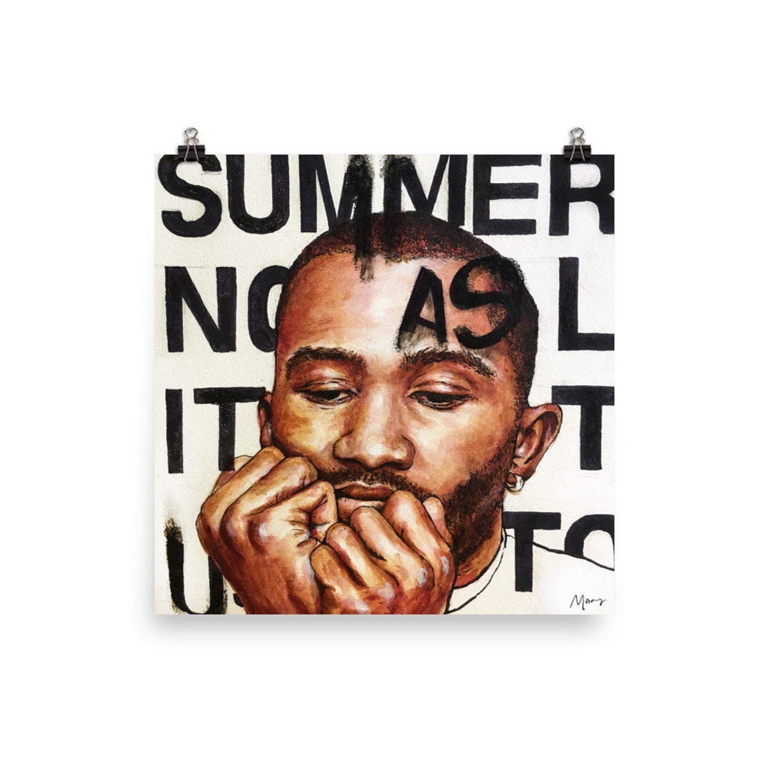 Frank Ocean Art Print - Etsy