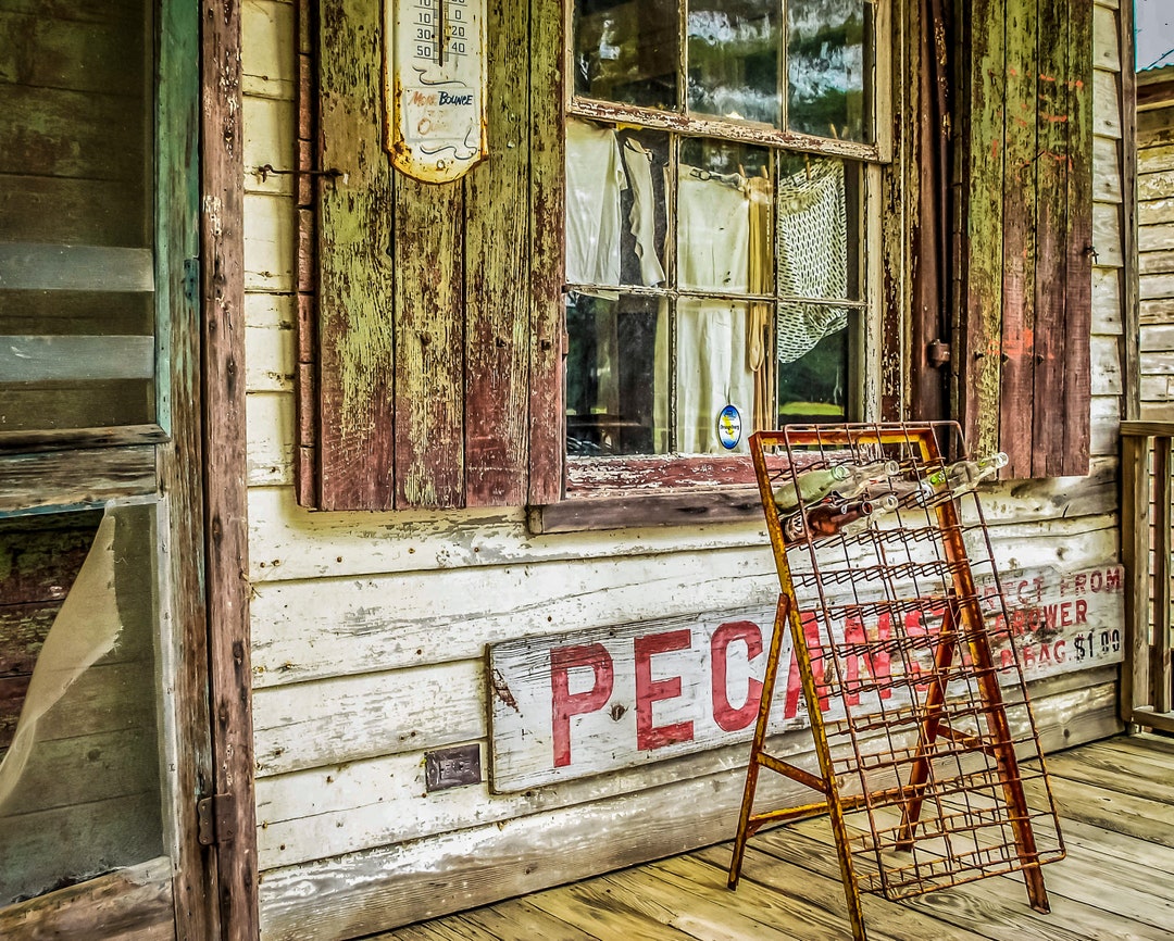 Photography Art Lone Star South Carolina Old Country Store Print - Etsy