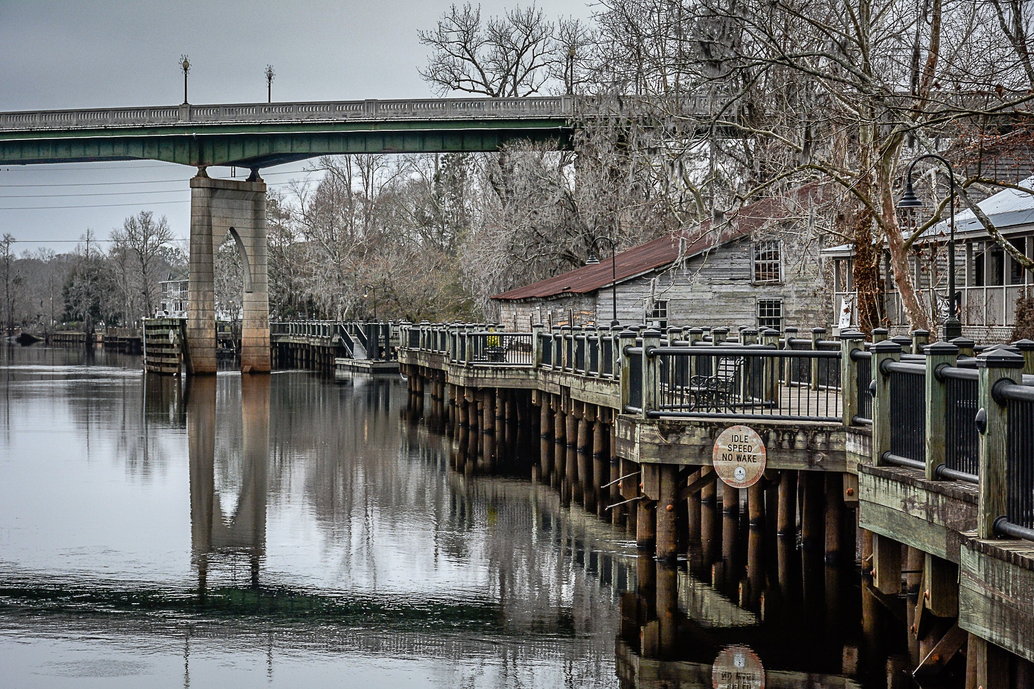 Photo Art Waccamaw River Memorial Bridge Conway South Carolina | Etsy