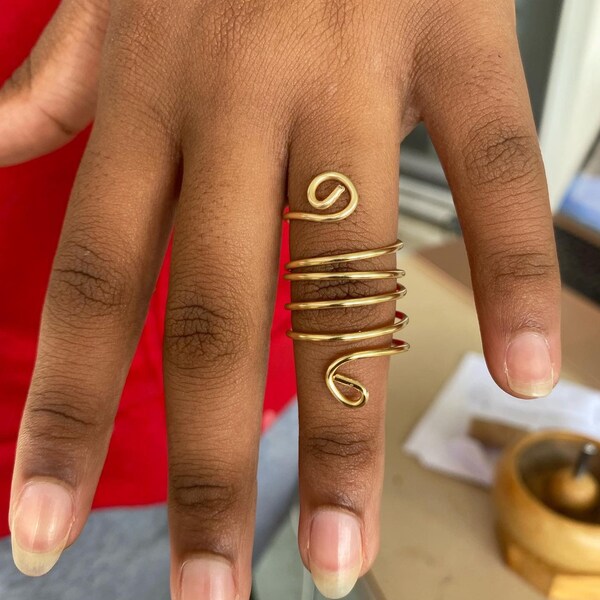 Mid Finger Ring - Etsy