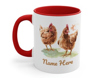 Chicken Coffee Mug Cute Chicken Gift Chicken Lover Gift for - Etsy