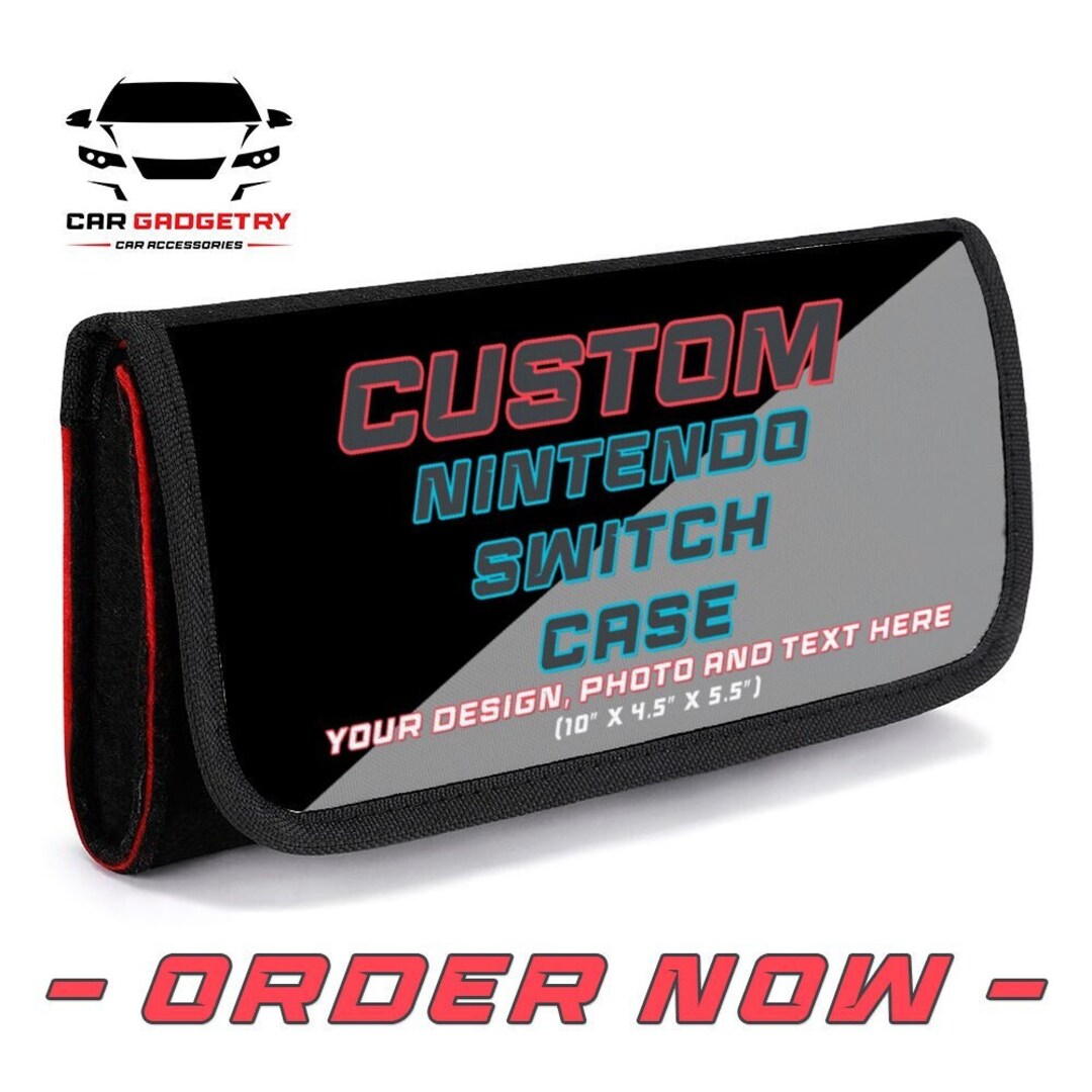Nintendo Switch Case With Card Slots, Custom Nintendo Switches ...