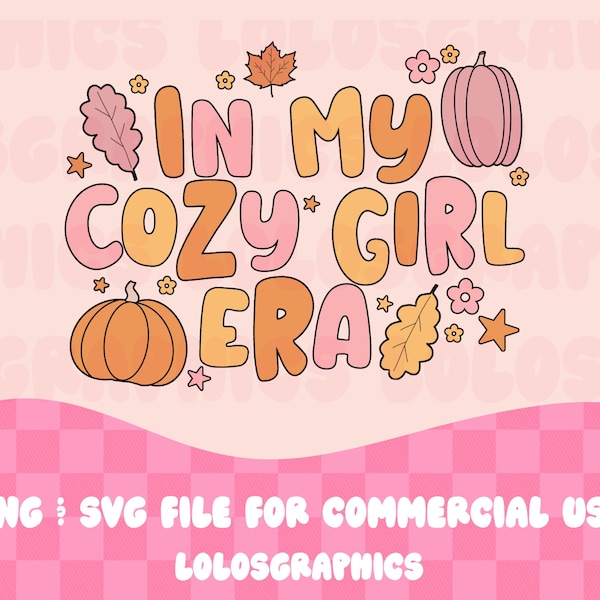 Girl Fall Svg - Etsy