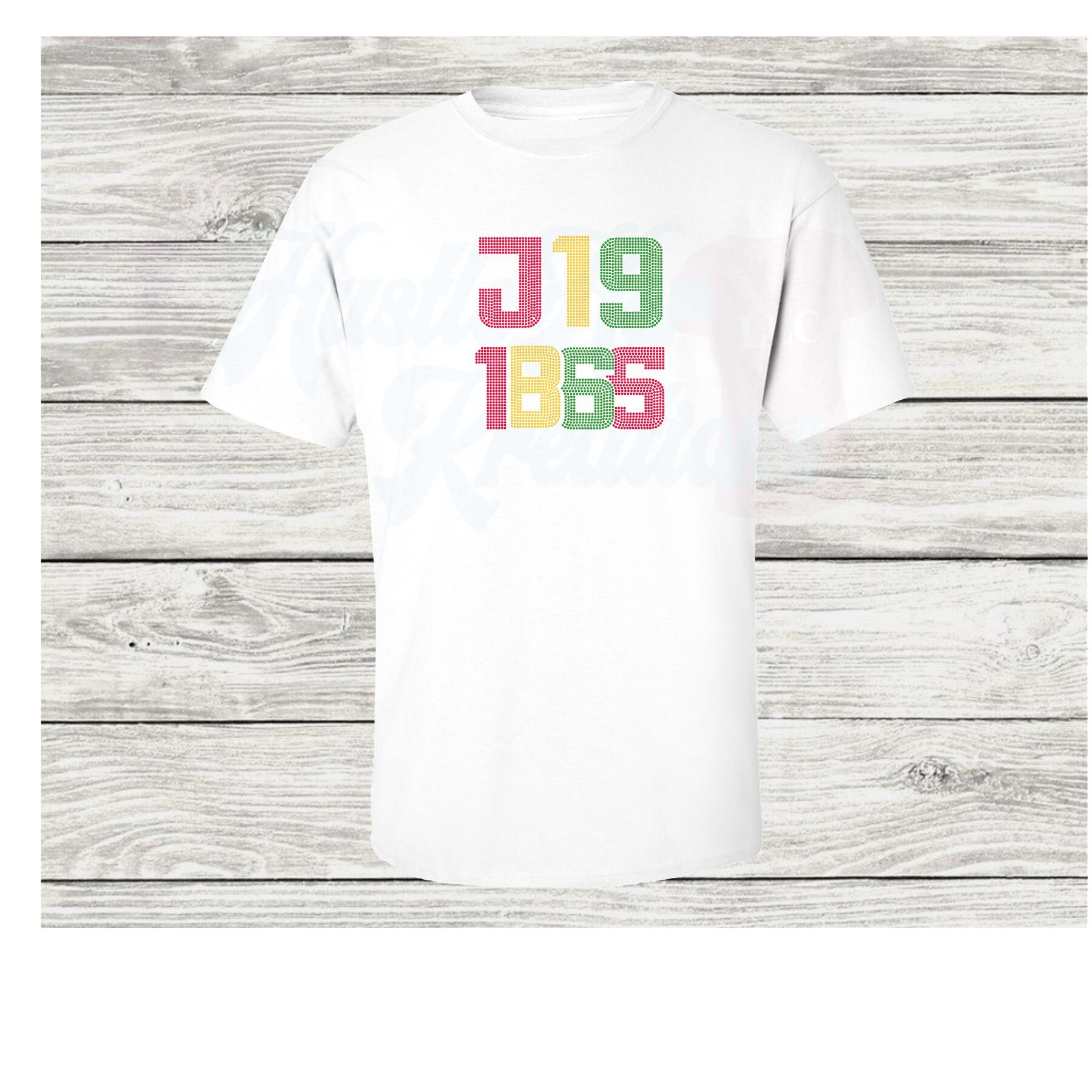 HHK J19 Juneteenth Color Rhinestone Transfer - Etsy